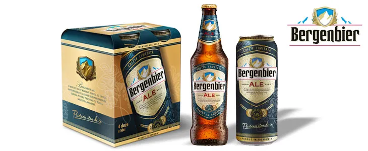 S-a lansat un nou sortiment de bere: Bergenbier ALE, prima bere de tip ...